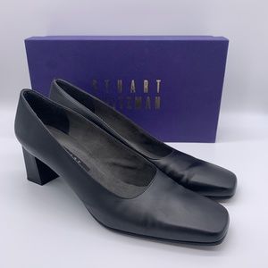 Stuart Weitzman | Shoes | Stuart Weitzman Matte Leather Chunk Classic ...